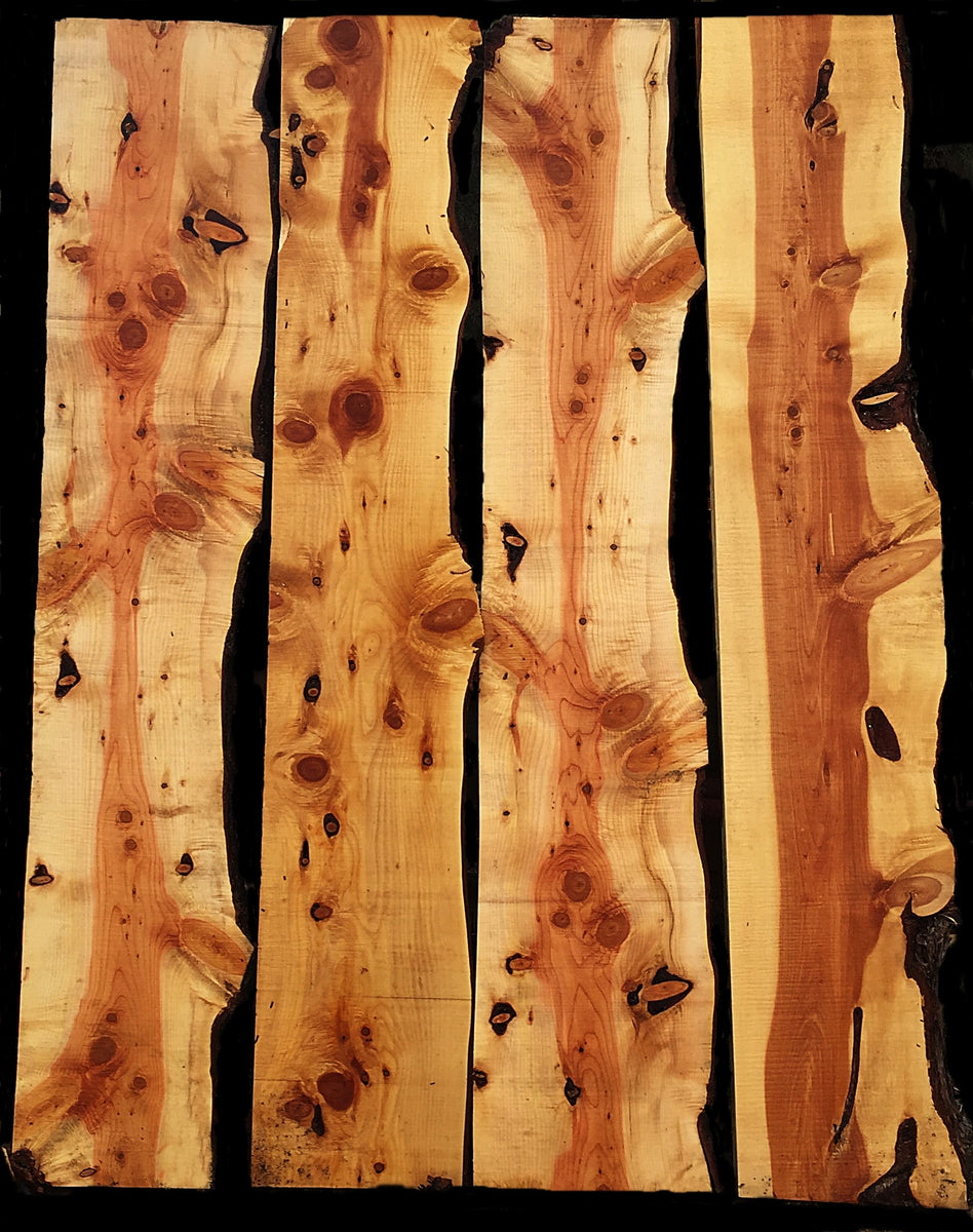 Juniper Slab 2" Thick, 12" to 18" Width 2 live edges – Juniper Slabs